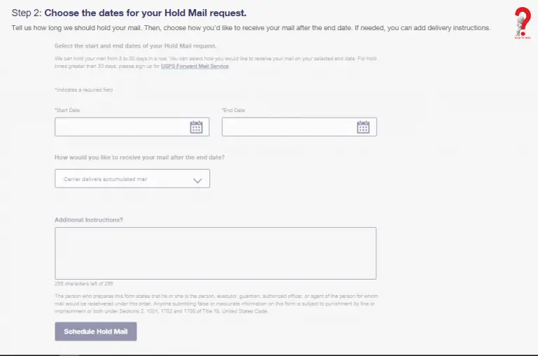 How to Put Your USPS Mail on Hold While You're on Vacations? | HowToWiki
