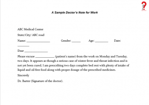 How To Make A Fake Doctor's Note? | HowToWiki