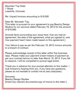 How To Write A Letter Of Demand {Sample, Format} | HowToWiki