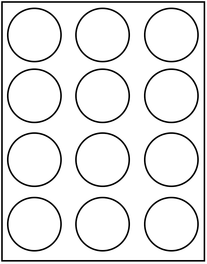 2 Inch Circle Template Printable Printable World Holiday