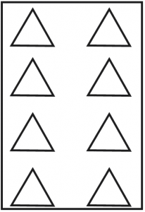 5+ Free Printable Blank Triangle Template | HowToWiki