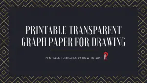 5+ Printable Transparent Graph Paper For Drawing | HowToWiki