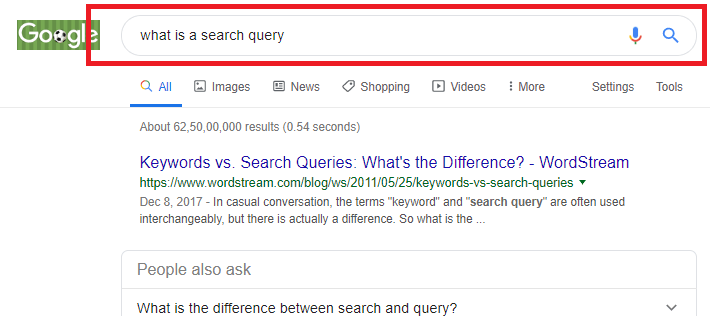 What Is A Search Query How To Wiki