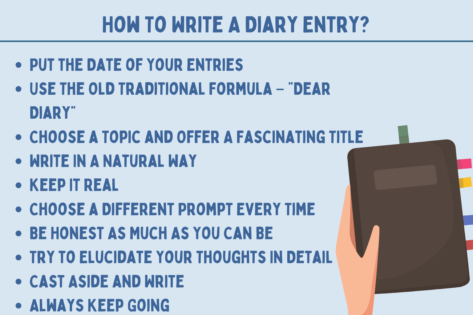 How To Write A Diary Entry Format? | HowToWiki